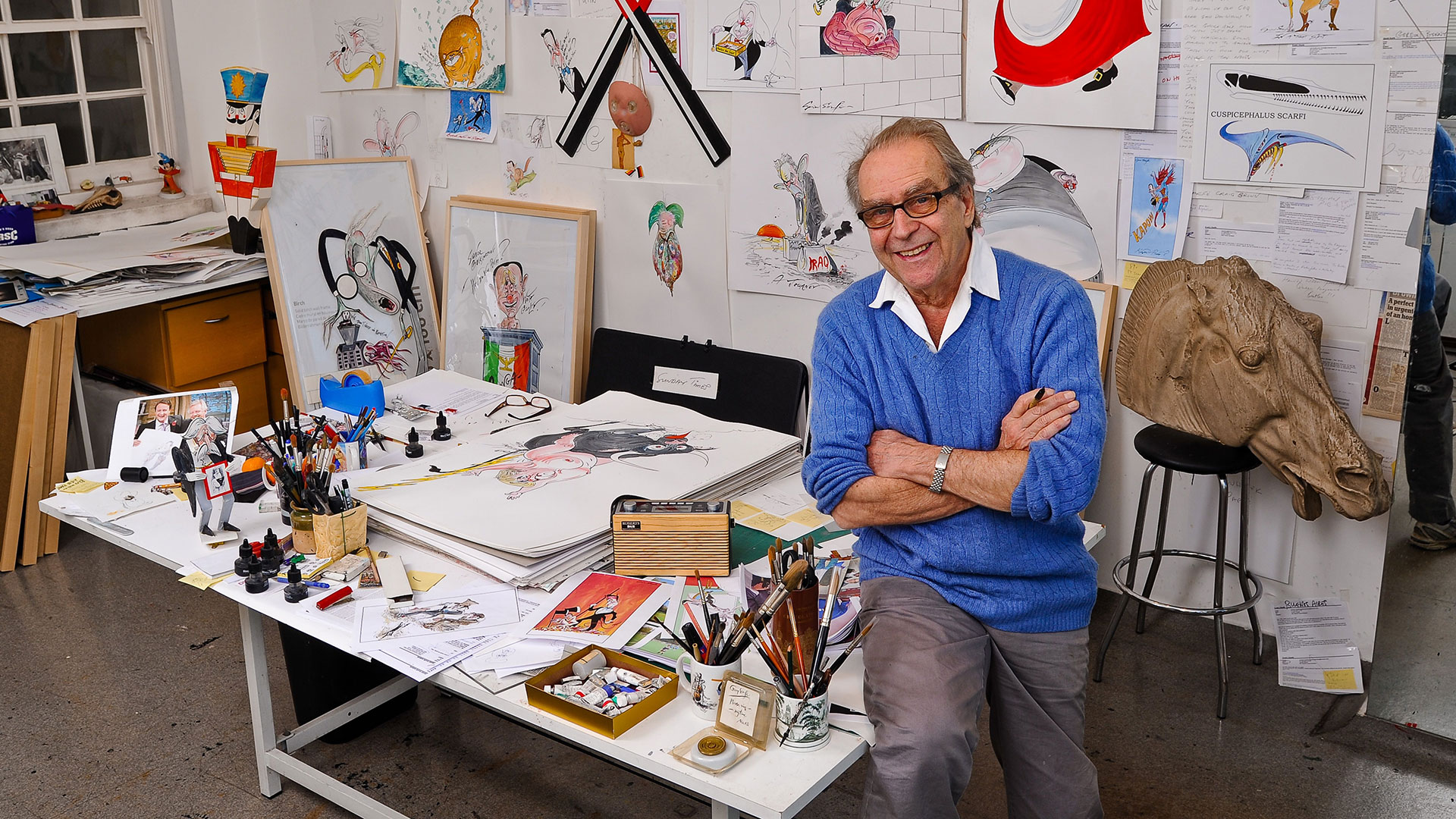 Gerald Scarfe: "I draw what I fear... world leaders misusing their ...
