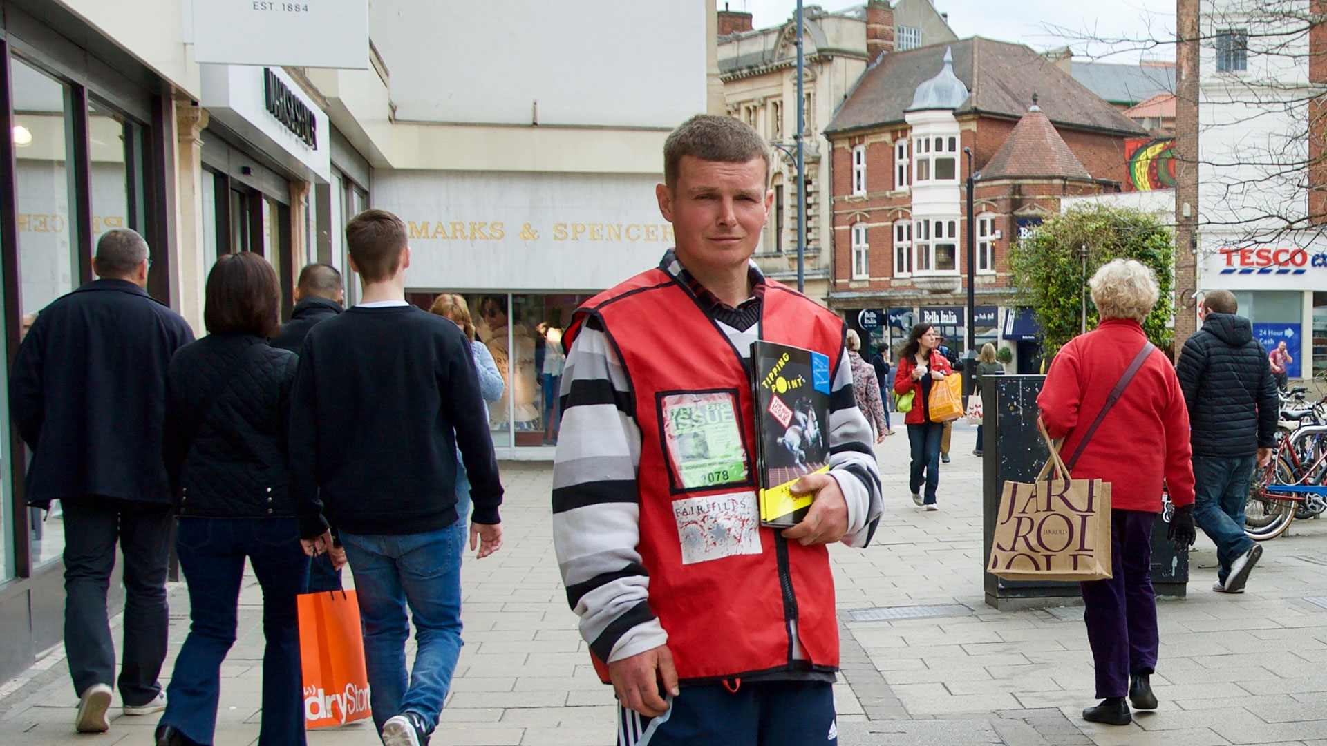 Richard Walpole, 41, St Stephen’s Steet, Norwich - Big Issue