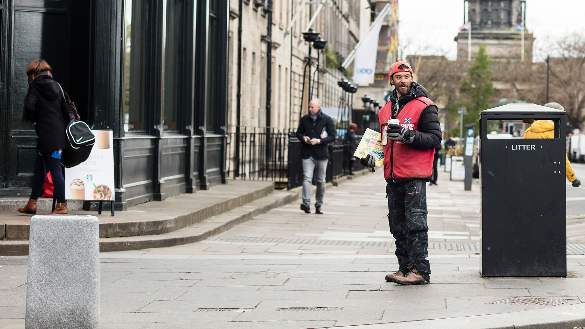 Martin Mackenzie, 36, George Street, Edinburgh - Big Issue