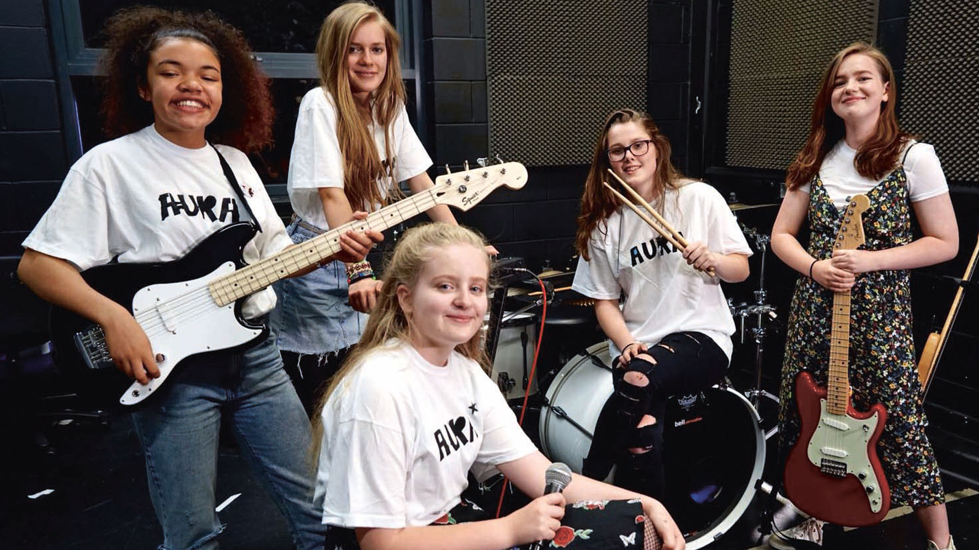 This all girls summer music camp is tackling mental health problems head on