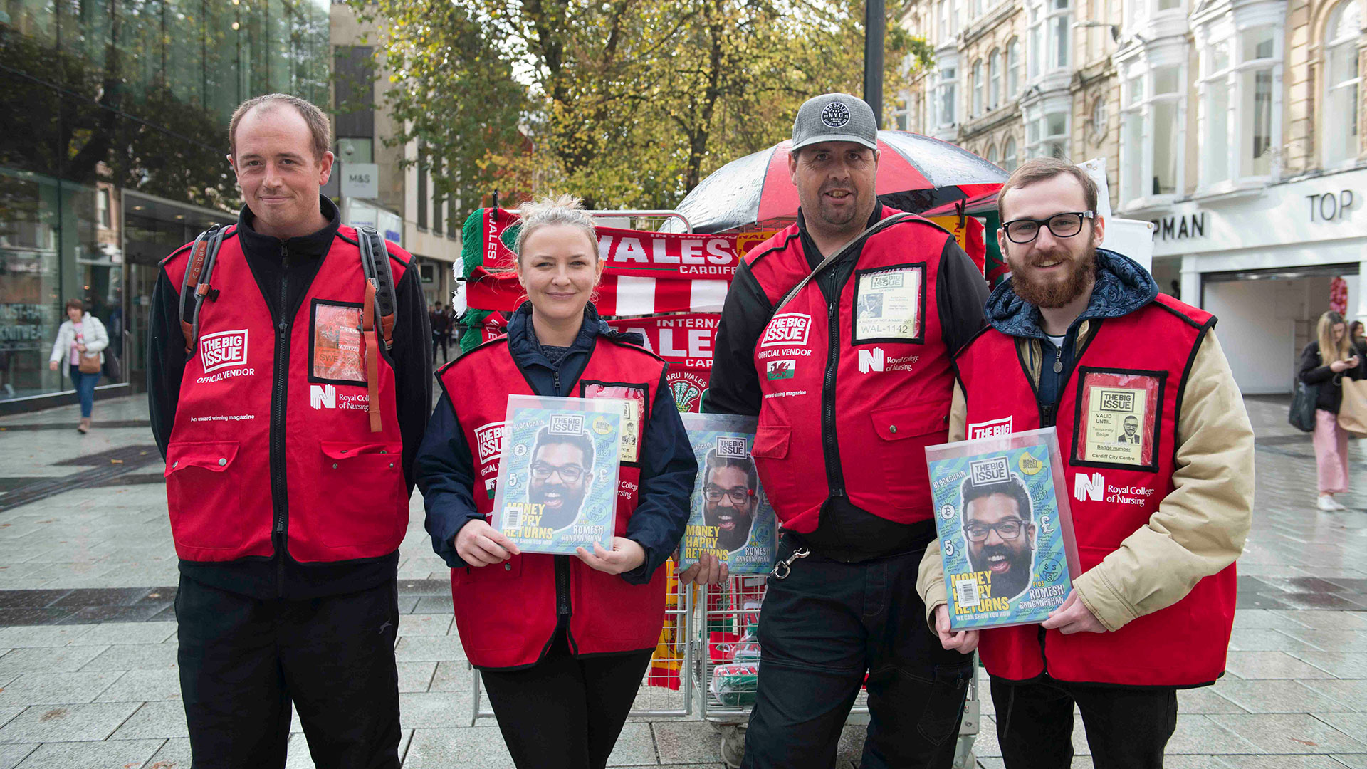 Jack Sargeant follows in late dad Carl’s footsteps with Big Issue sell-off