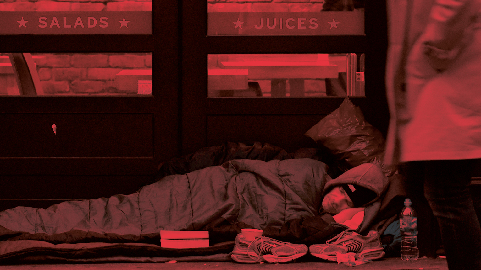 How many people are homeless in the UK?