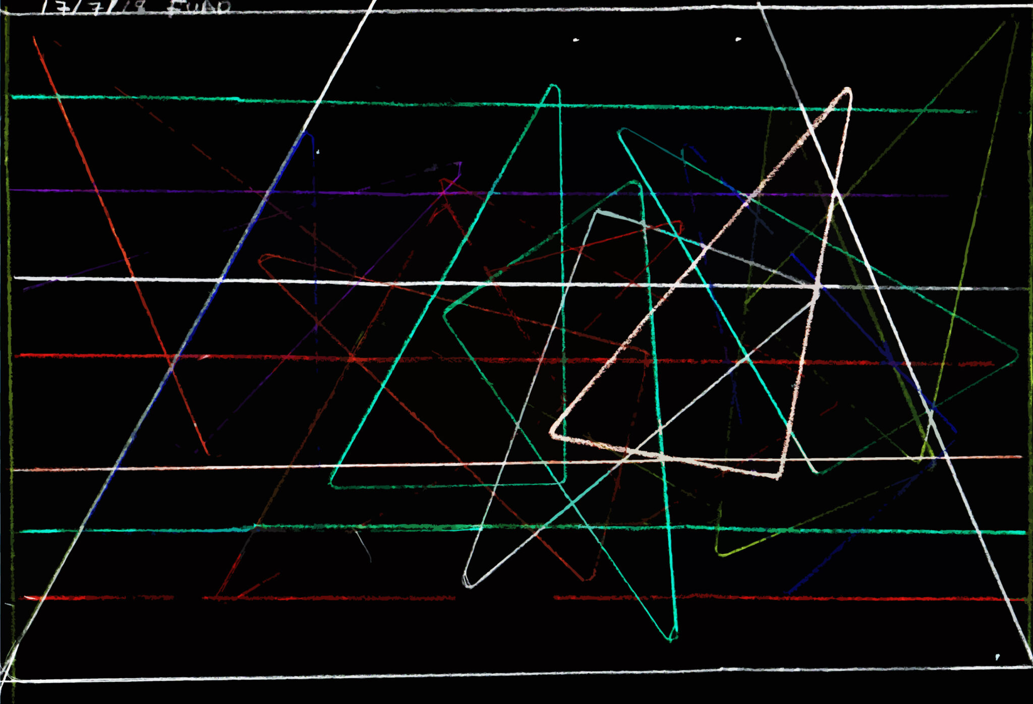 Street Art: Fuad's geometric canvases are straight from the imagination