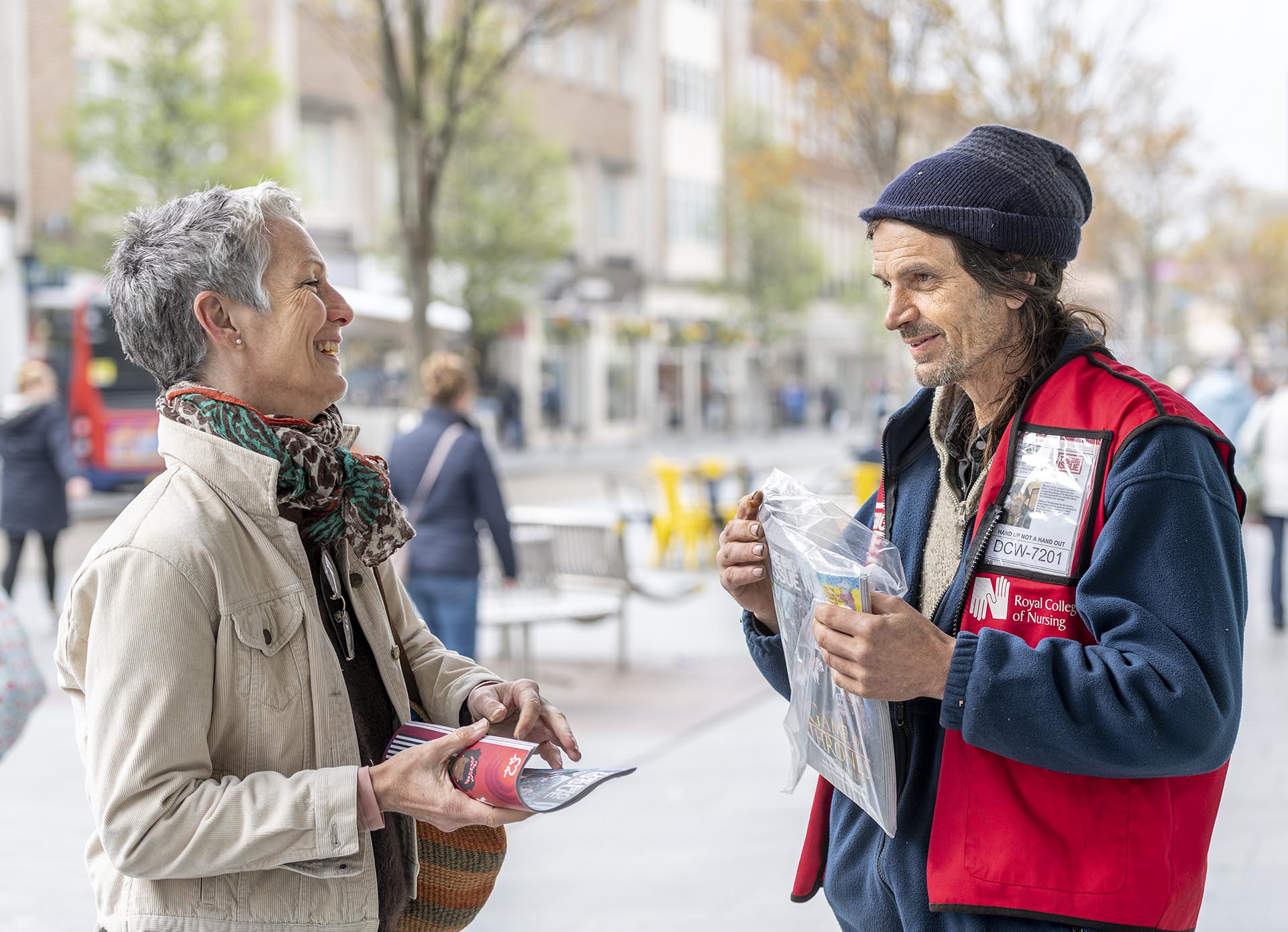 Richard Todd, 53, Boots, Exeter High Street - Big Issue