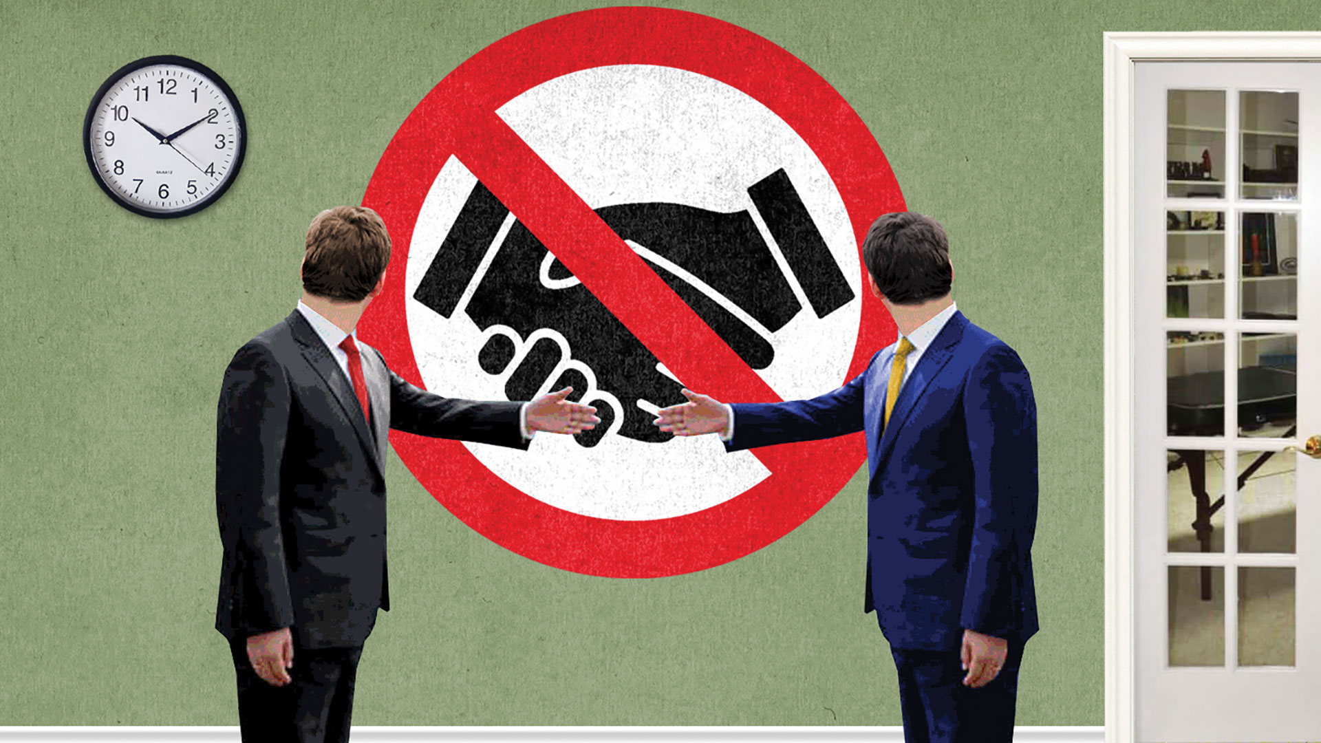 Fact/Fiction: Are handshakes going to be banned from the workplace?