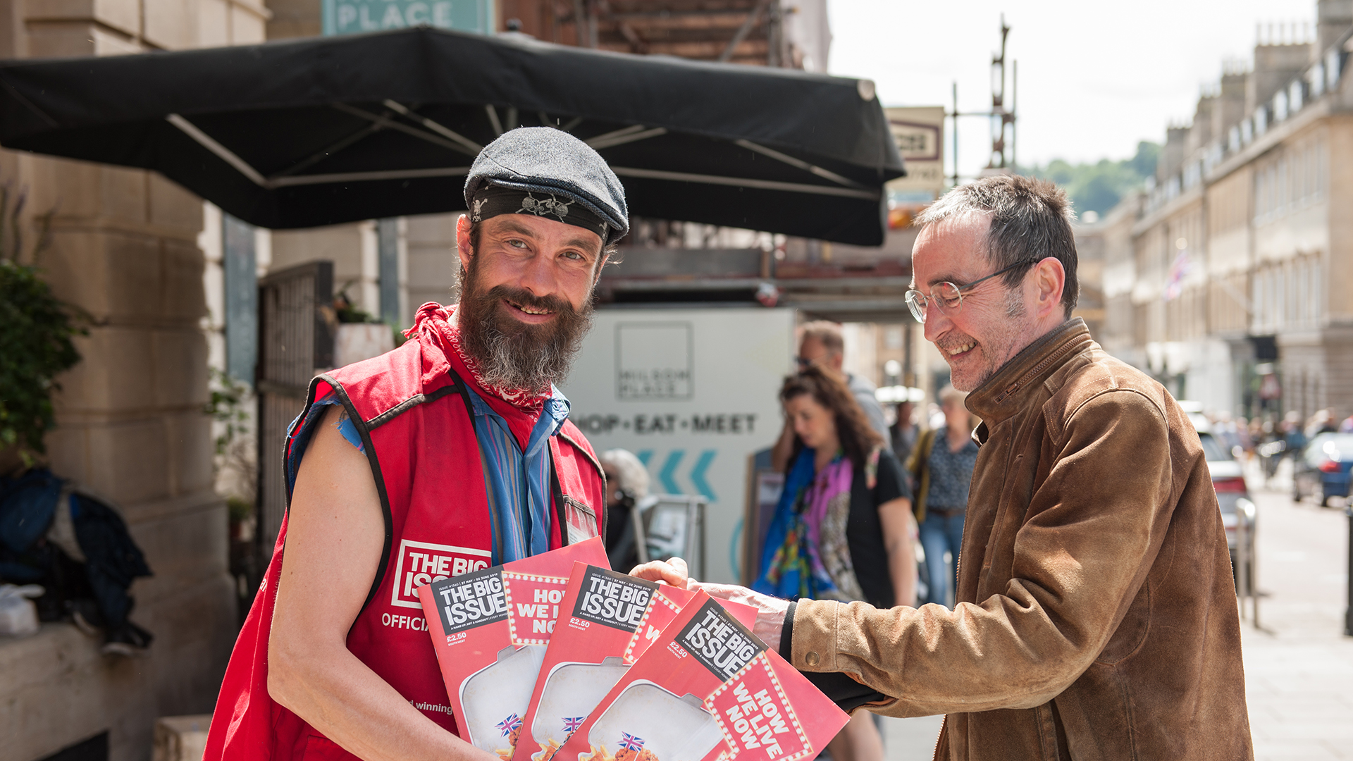 James Heaton, 43, Milsom Street, Bath - Big Issue