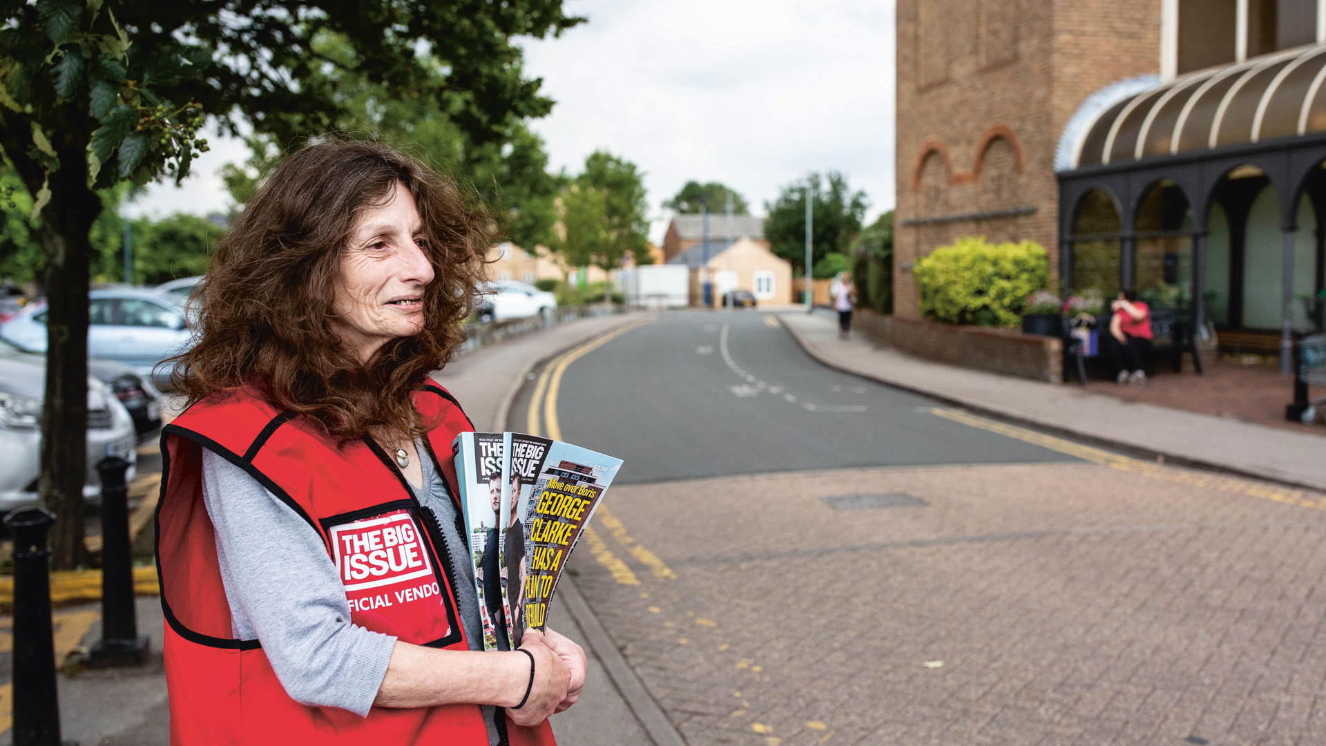 Bev Deighton, 56, Waitrose, St Neots - Big Issue