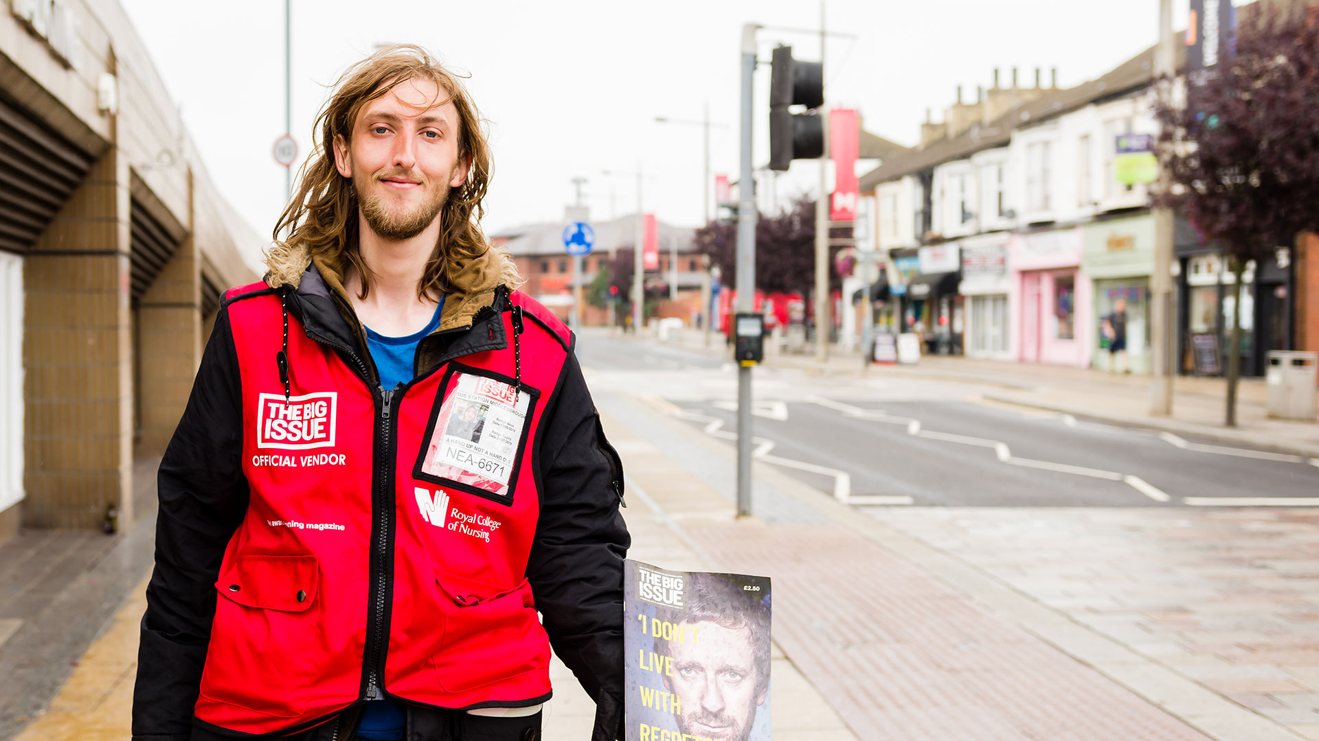 Stephen, 27, Middlesbrough Bus Station - Big Issue