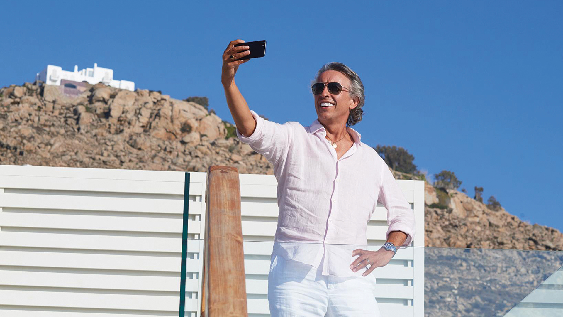 Greed shows a darker side to the lifestyles of the rich and famous ...