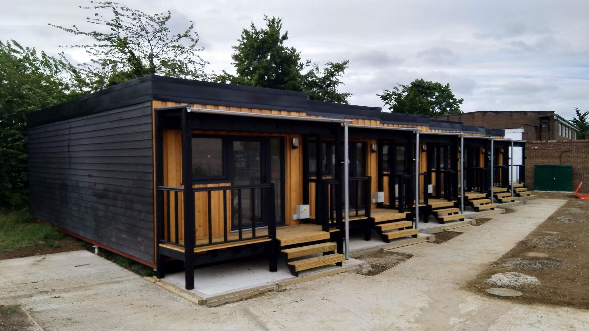 Modular homes for Cambridge rough sleepers built by formerly homeless ...