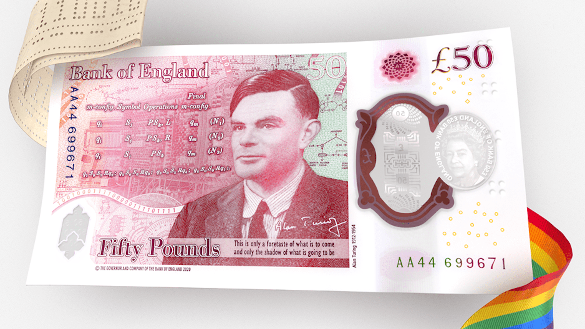 Alan Turing honoured on £50 note in ‘landmark moment’ for LGBT+ history ...