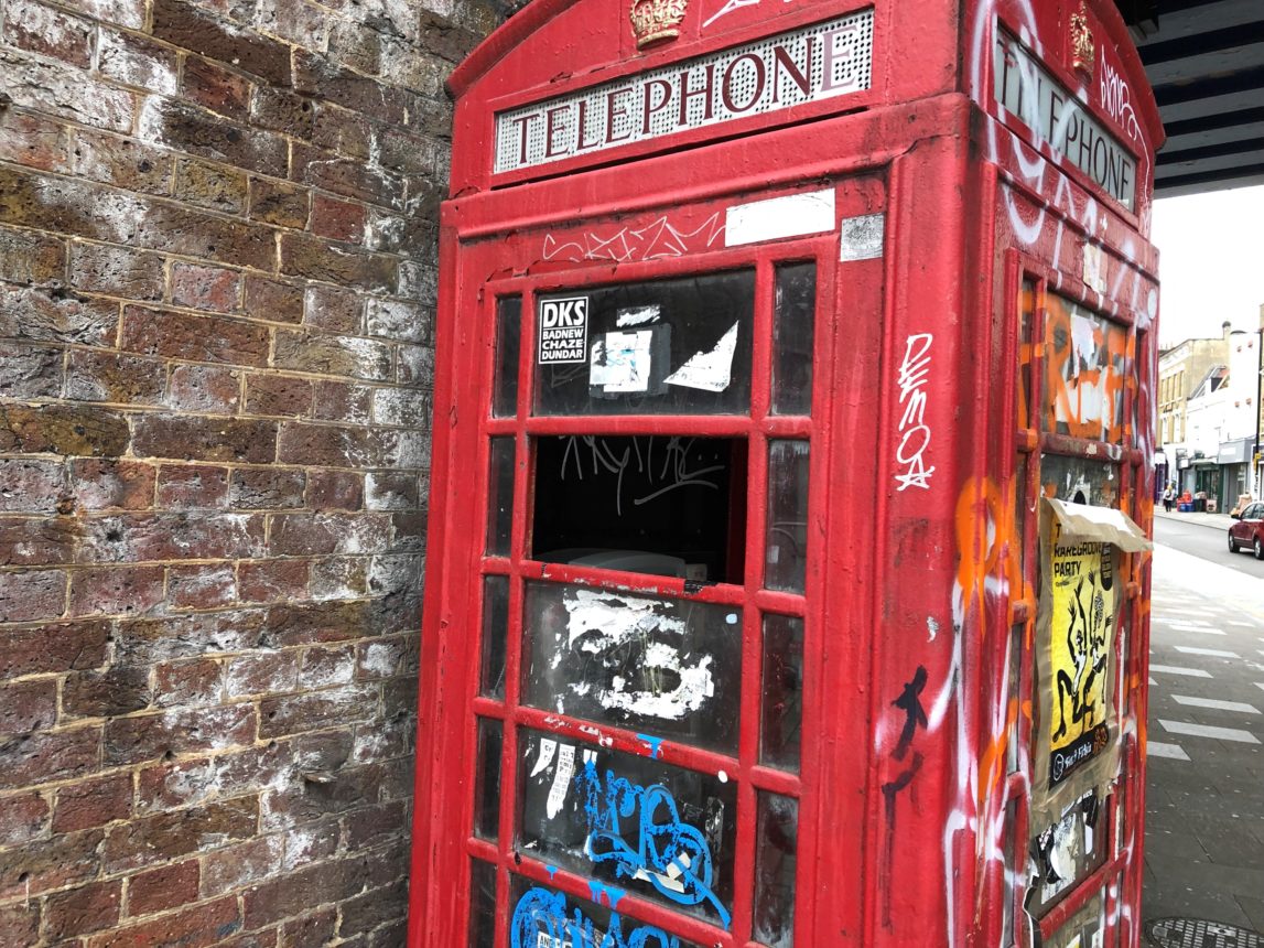 Food bank buys trashed London phone box for £1 and transforms it into ...