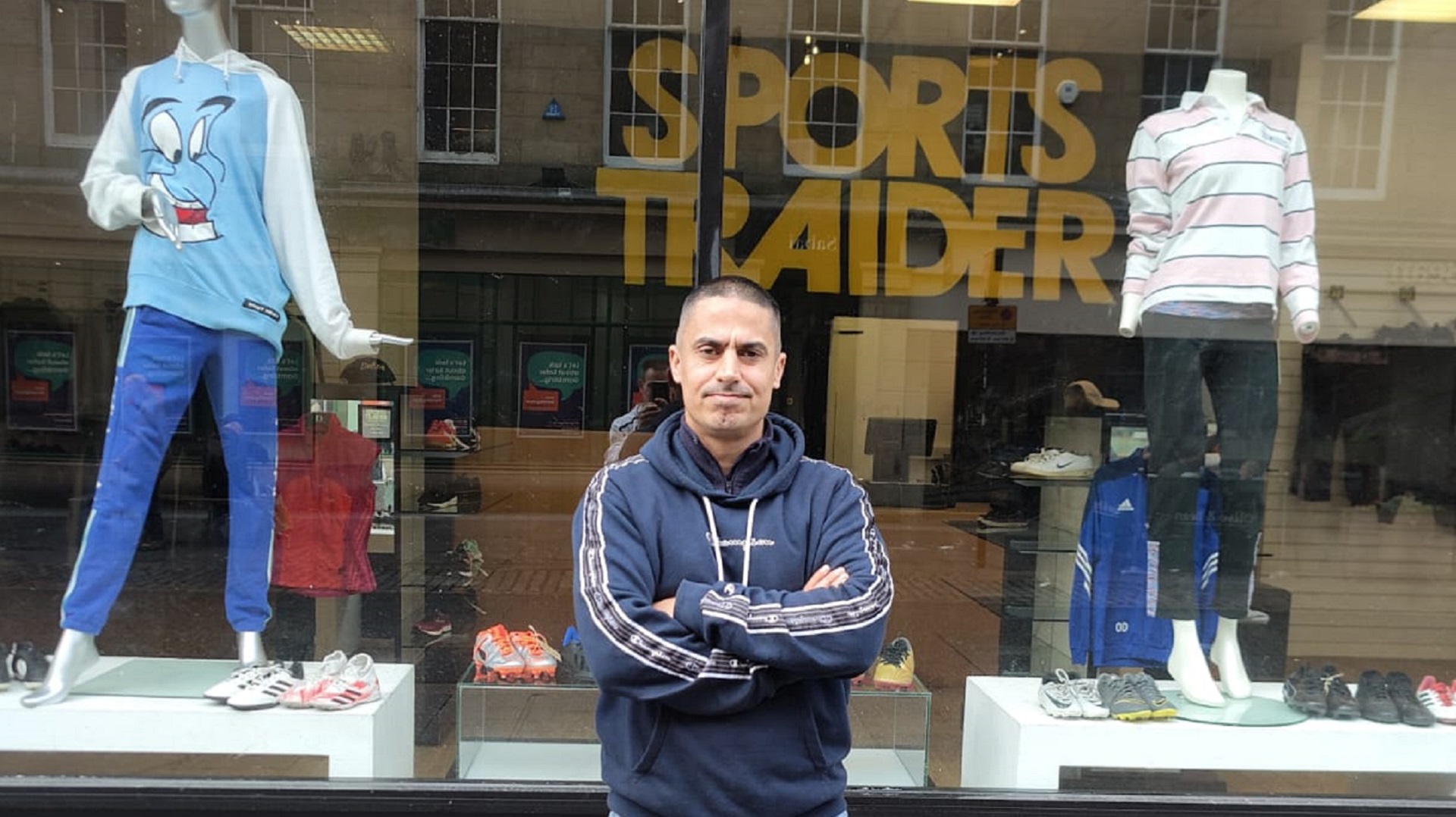 Ex-Big Issue vendor opens shop helping young people into sport - Big Issue