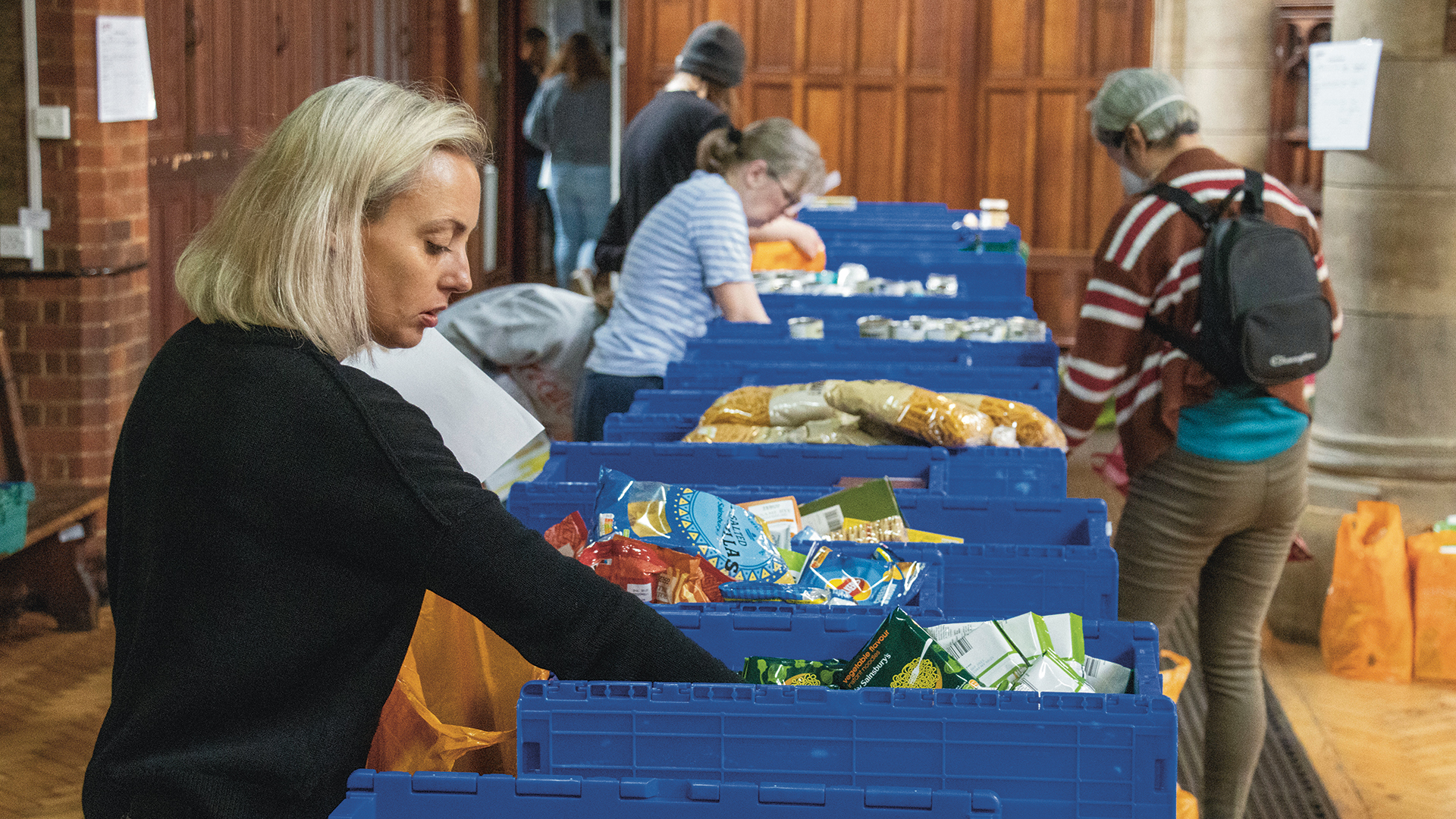 Food bank volunteers at breaking point amid toughest winter yet
