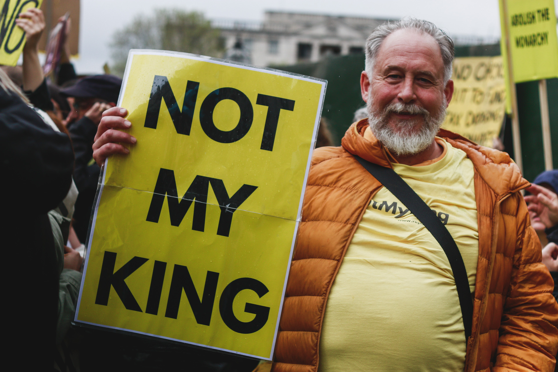 'Not My King': On the ground with coronation protesters as King Charles ...