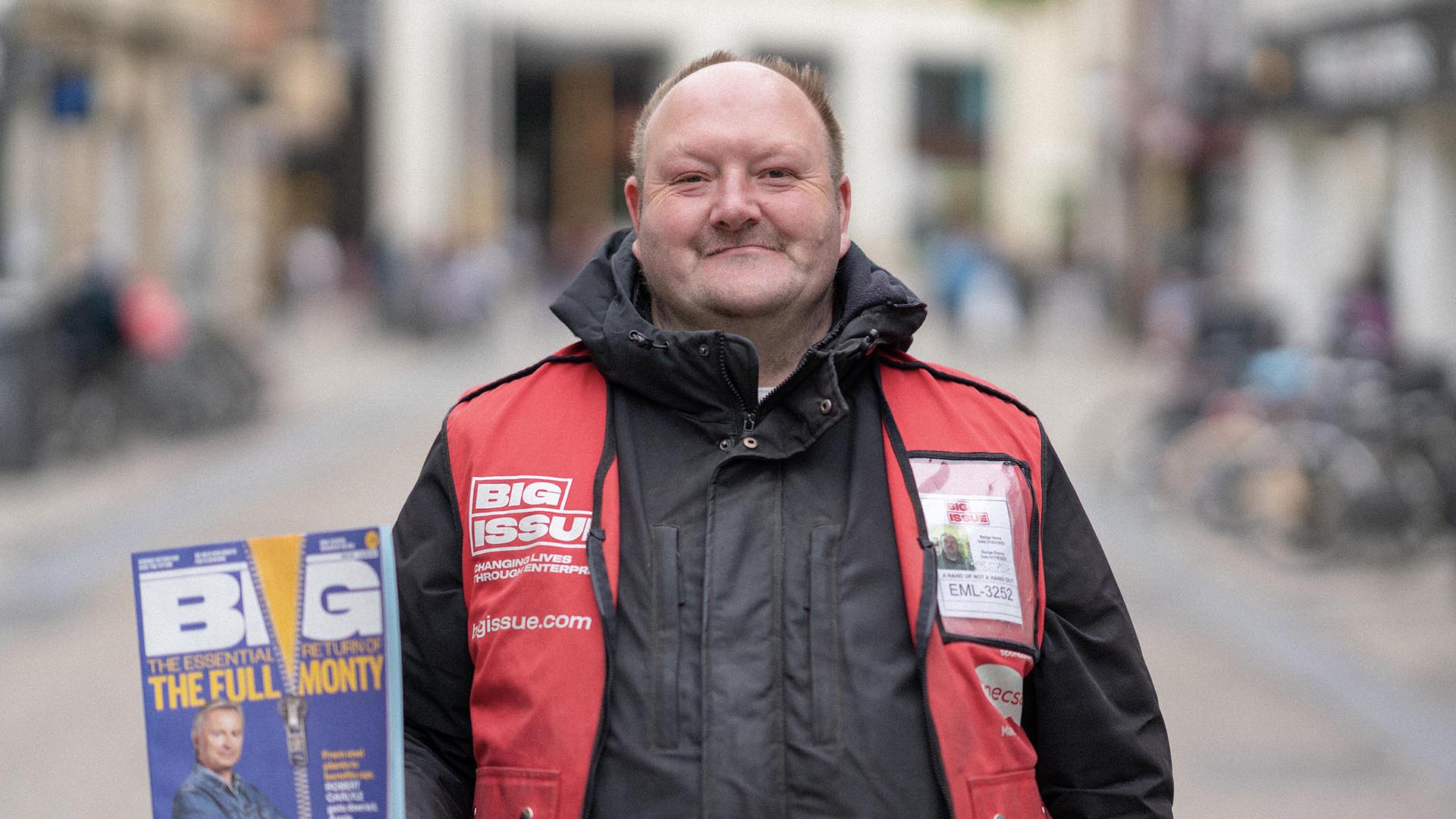 Gary Butchart, M&S, Queen Street, Oxford - Big Issue