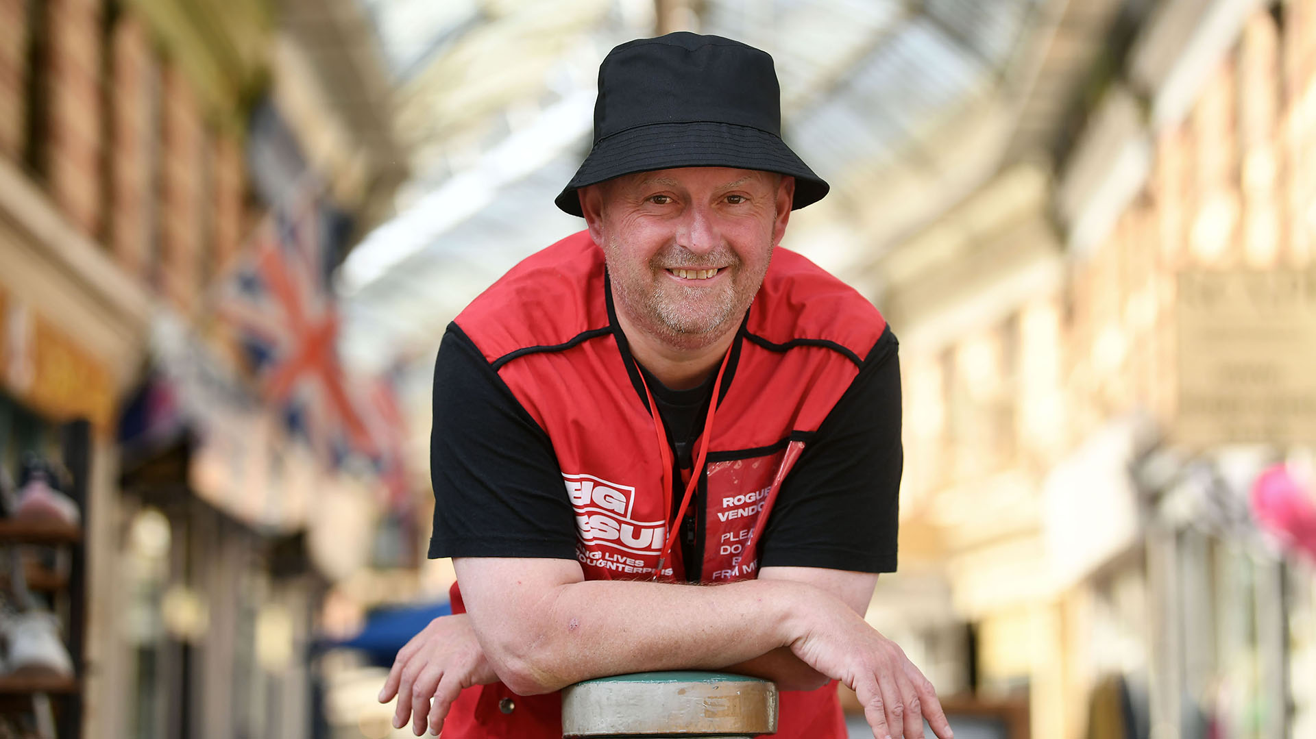 Martin Wheeler, Westbourne Arcade, Bournemouth - Big Issue