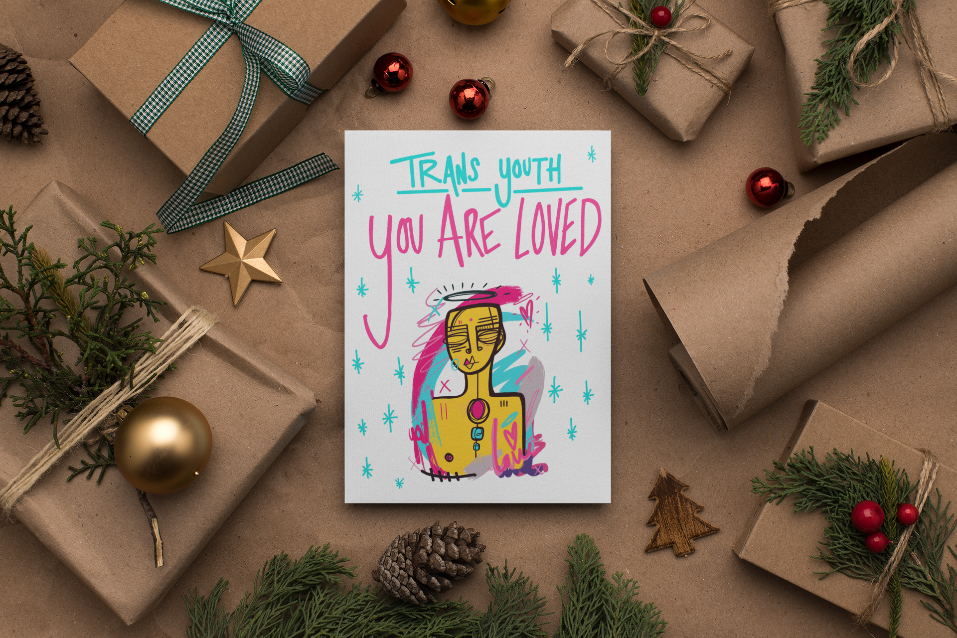 Anthony Lexa on bringing joy to trans young people at Christmas