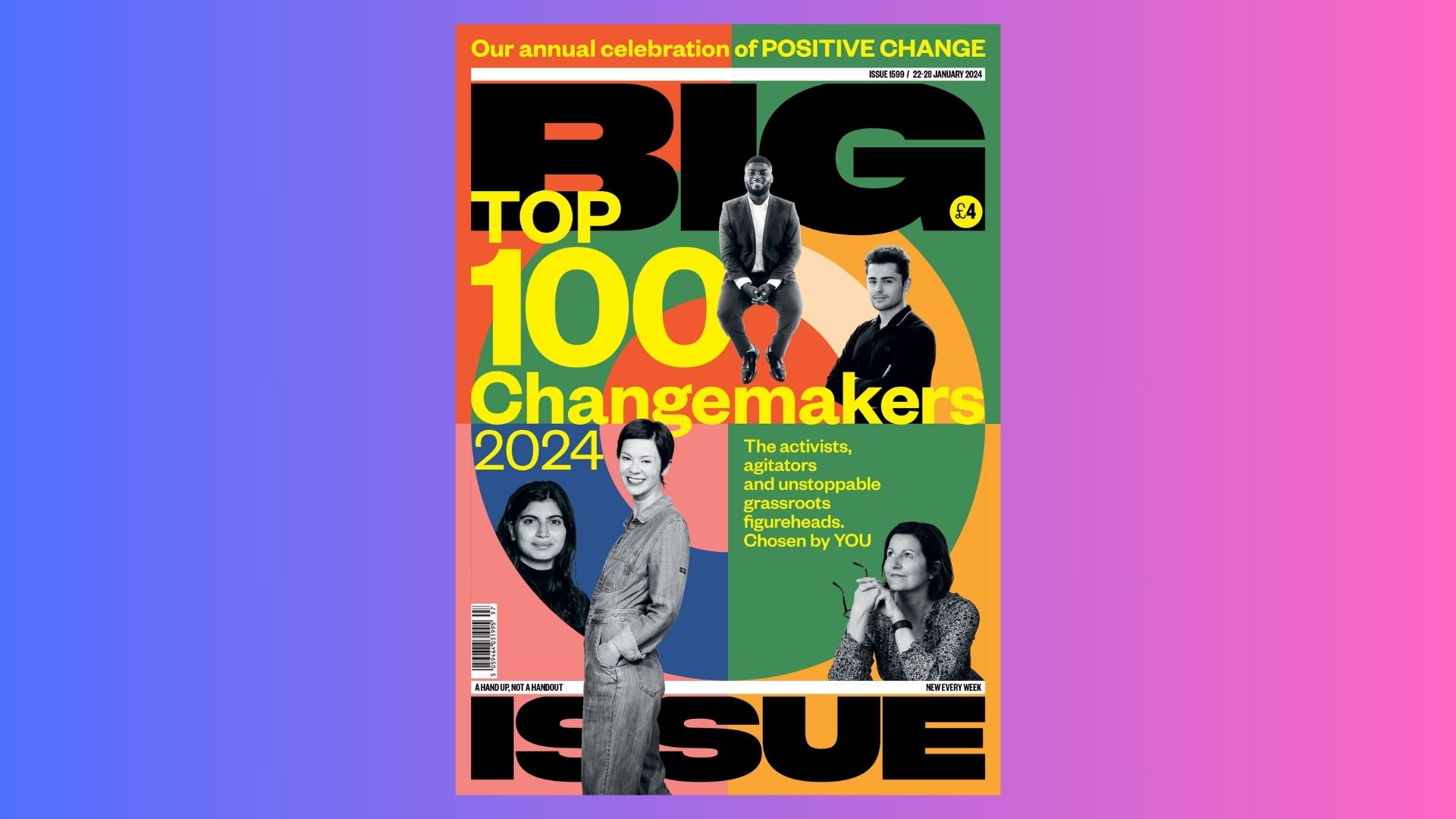 Inside the Big Issue: 100 Changemakers who will make a difference