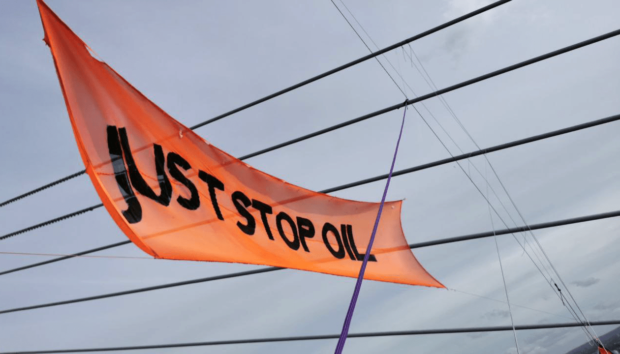 Just Stop Oil activists jailed for QE2 bridge protest's prison letters ...