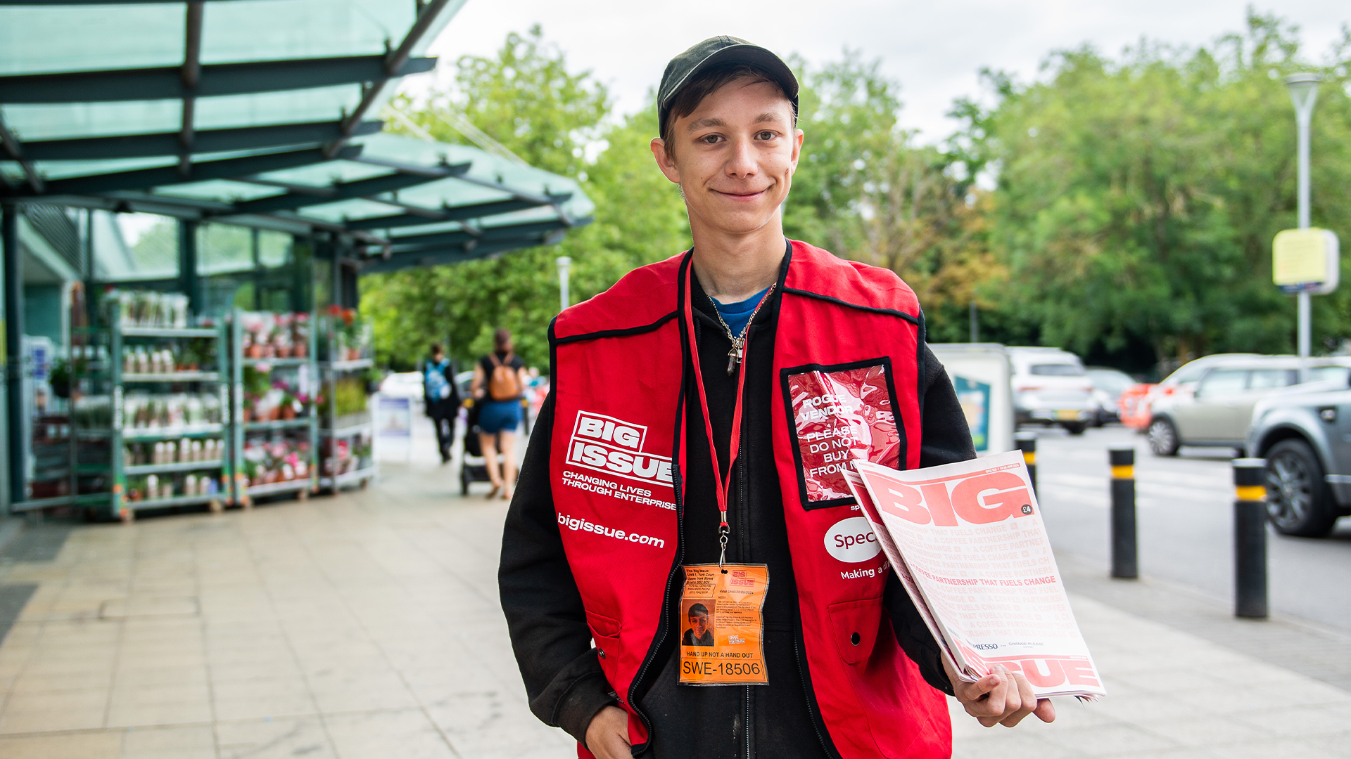 Sean Cullen, Green Park Station, Bath - Big Issue