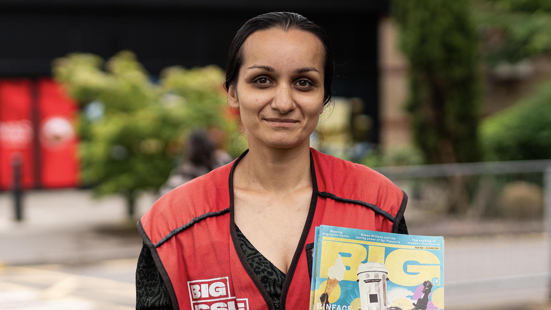 Rahela Pecican, M&S, Culverhouse Cross, Cardiff - Big Issue