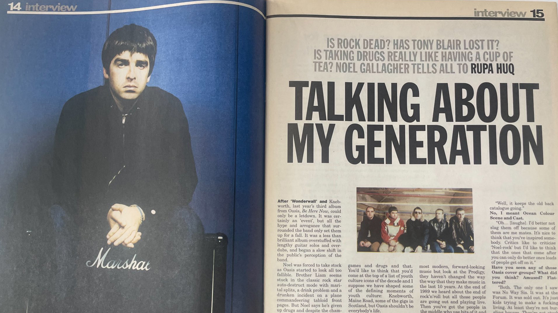 From the archive – Noel Gallagher on drugs, Blair and life in Oasis ...