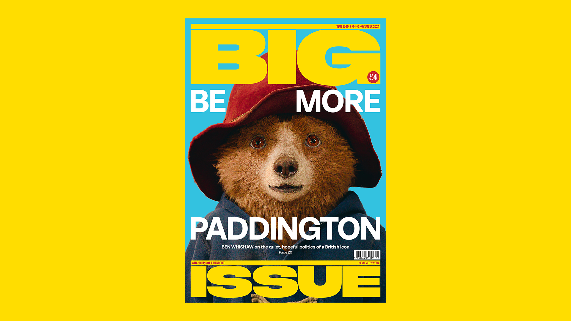 Inside the Big Issue: Be more Paddington - Big Issue