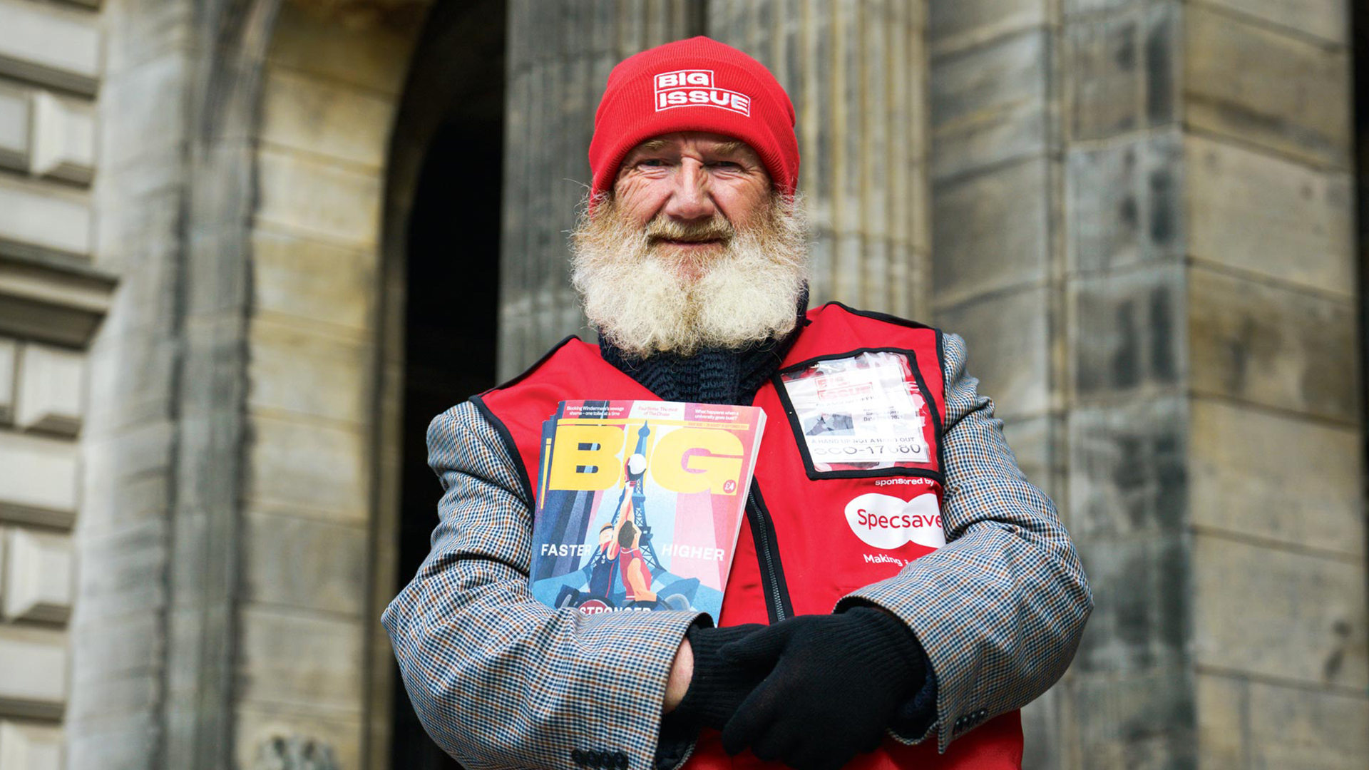 Colin, Motherwell Cross - Big Issue