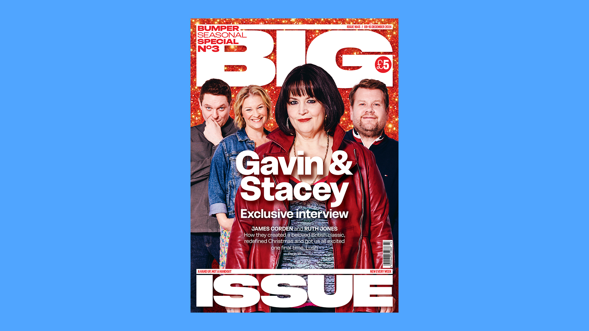 Inside the Big Issue: Gavin & Stacey's James Corden and Ruth Jones ...