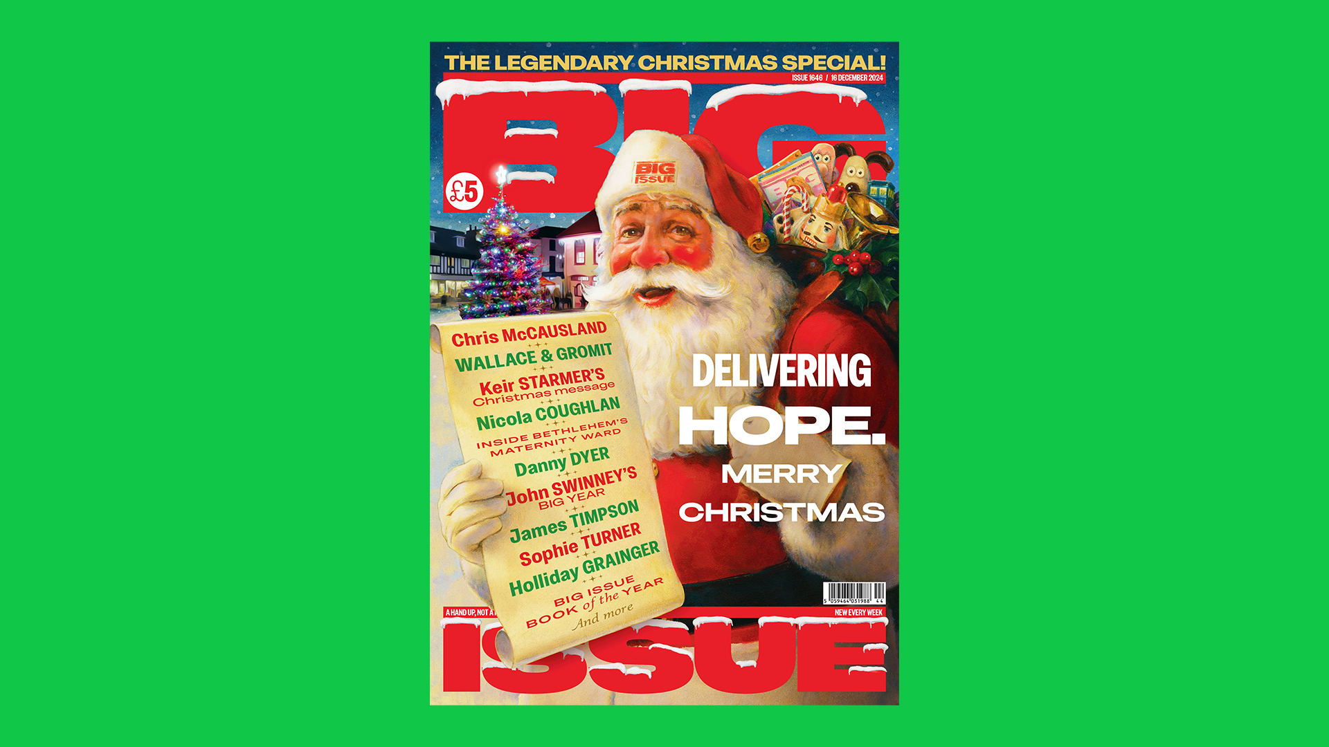 Inside the Big Issue: Delivering hope. Merry Christmas - Big Issue