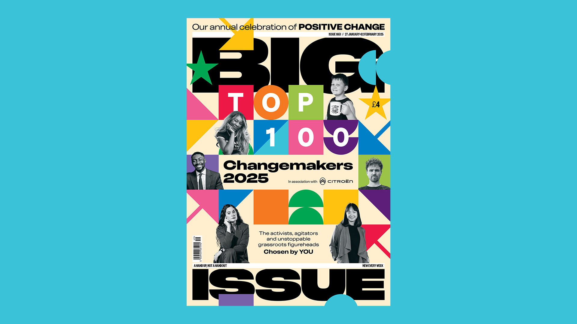 Big Issue names its Top 100 Changemakers doing good for society in 2025 ...