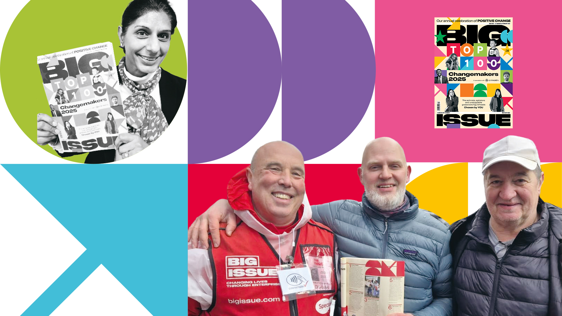 Big Issue's Changemakers of 2025 react to being honoured - Big Issue