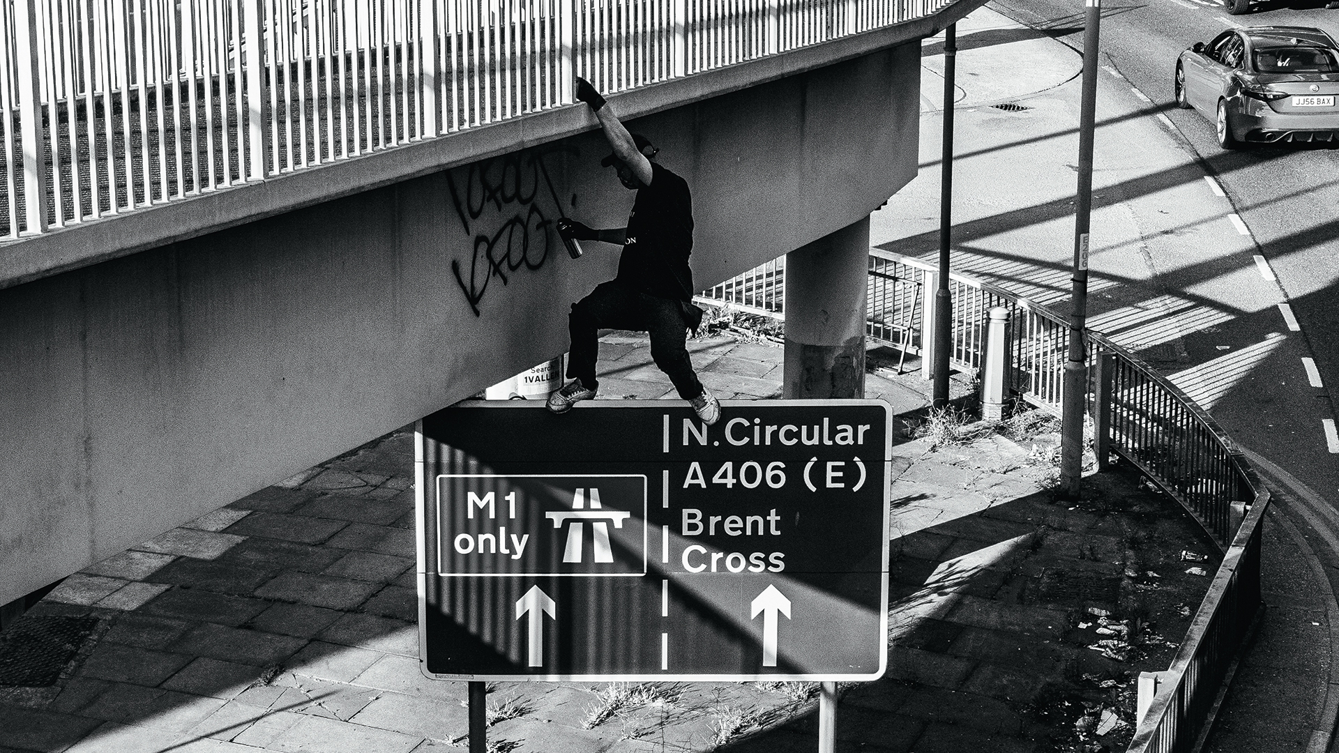 Walking through London with graffiti writer 10Foot - Big Issue
