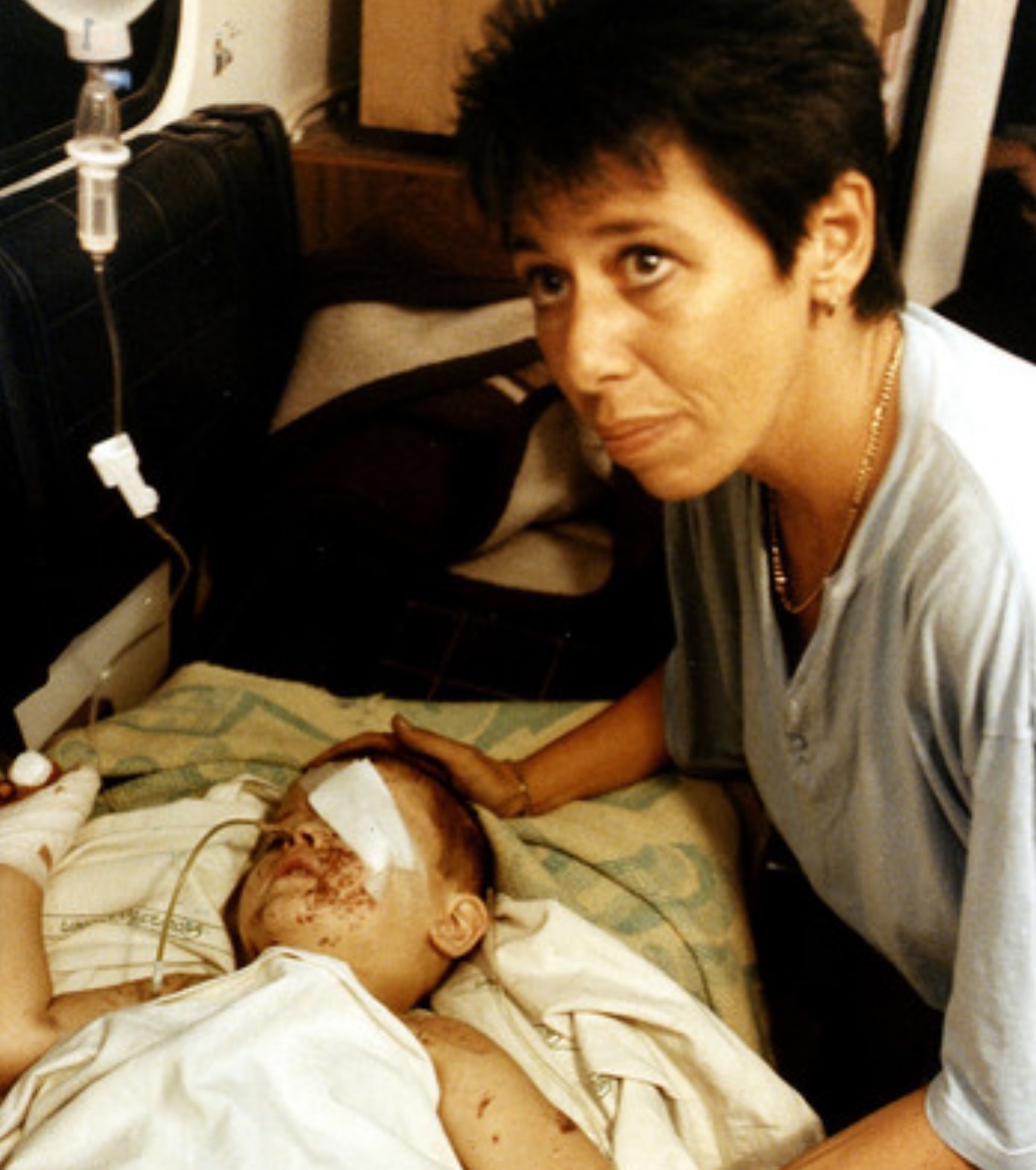 Meet the heroic mum who's saved hundreds of children from war zones