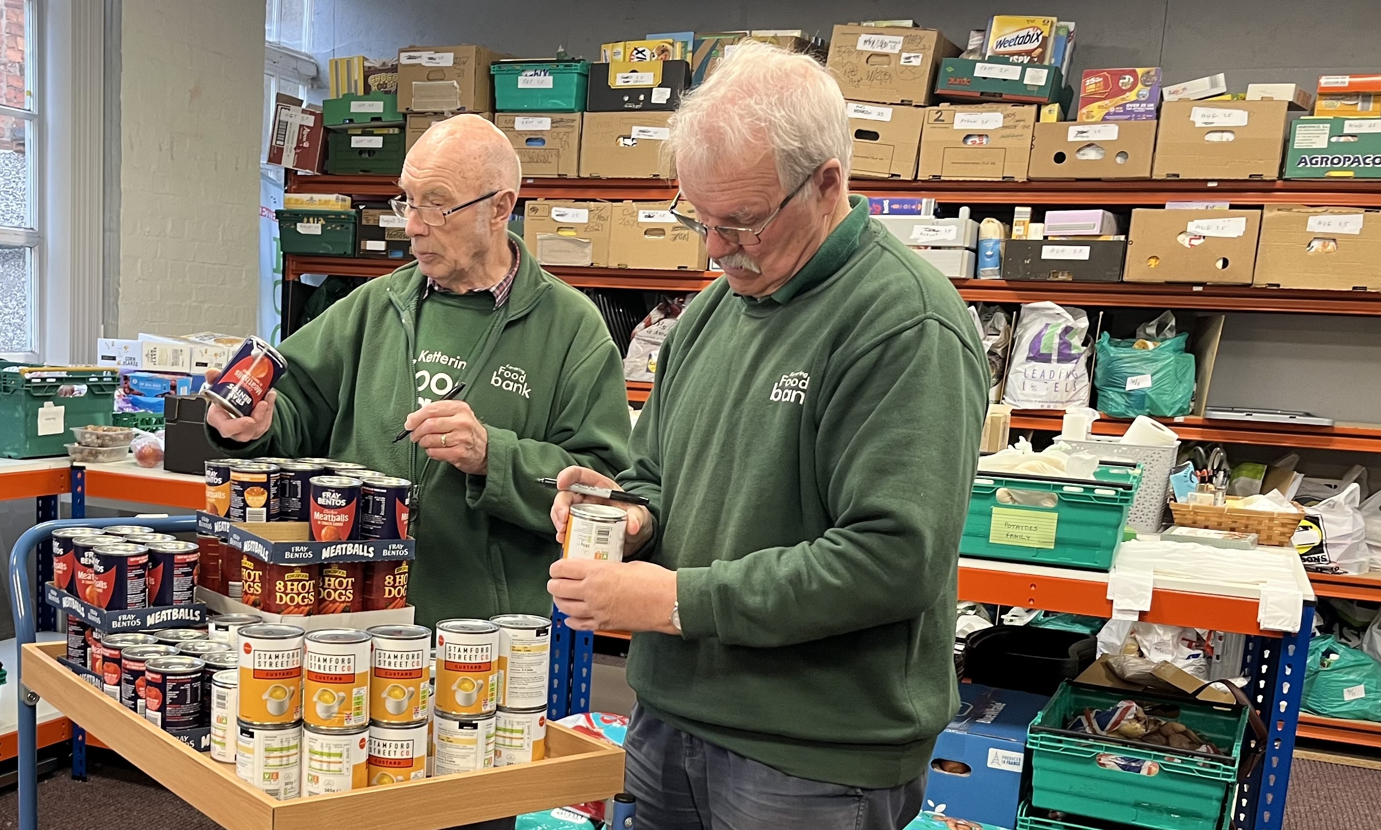 Inside the food banks seeing 'highest demand ever seen'