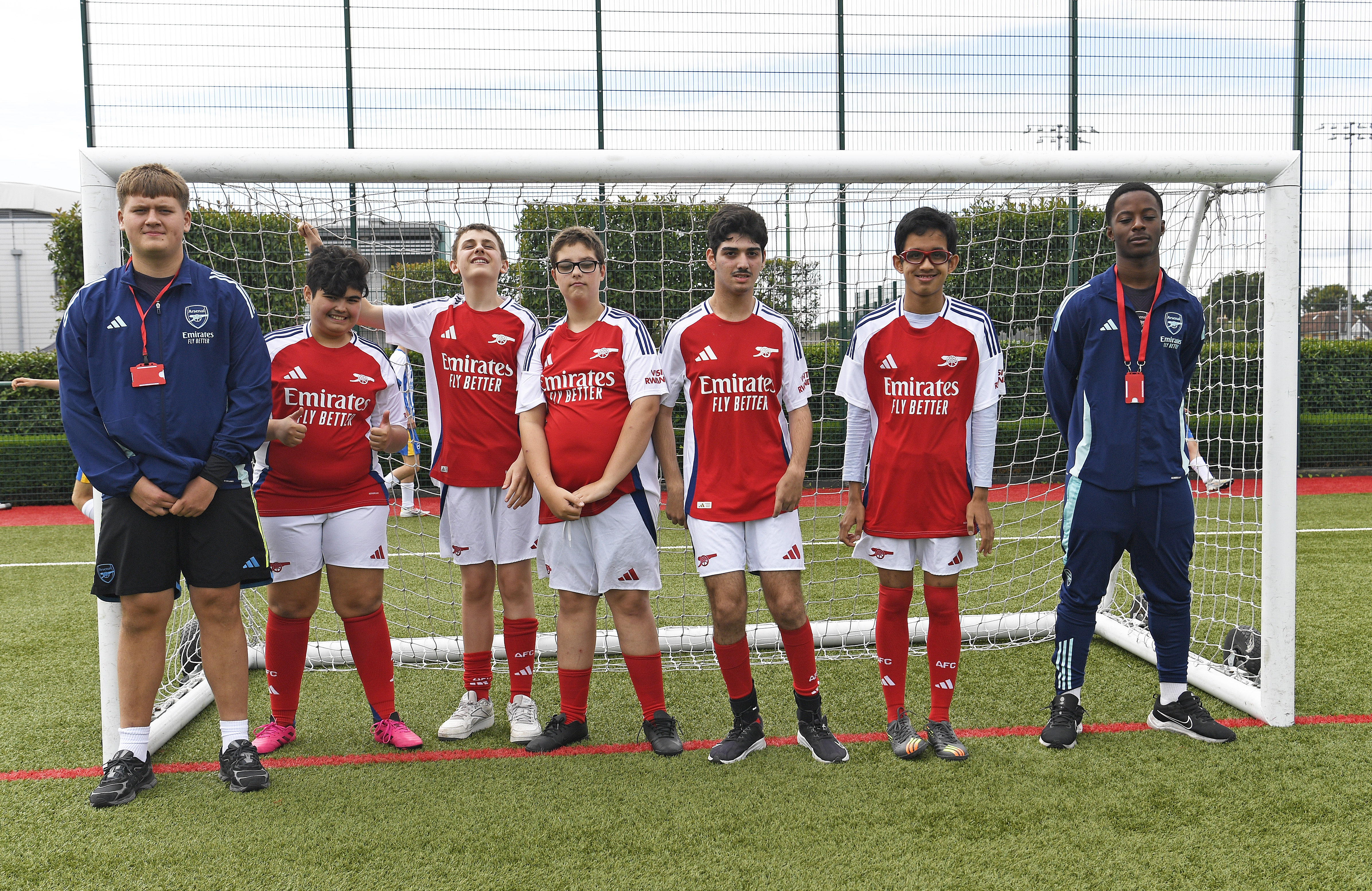 How Arsenal is empowering young disabled people through football