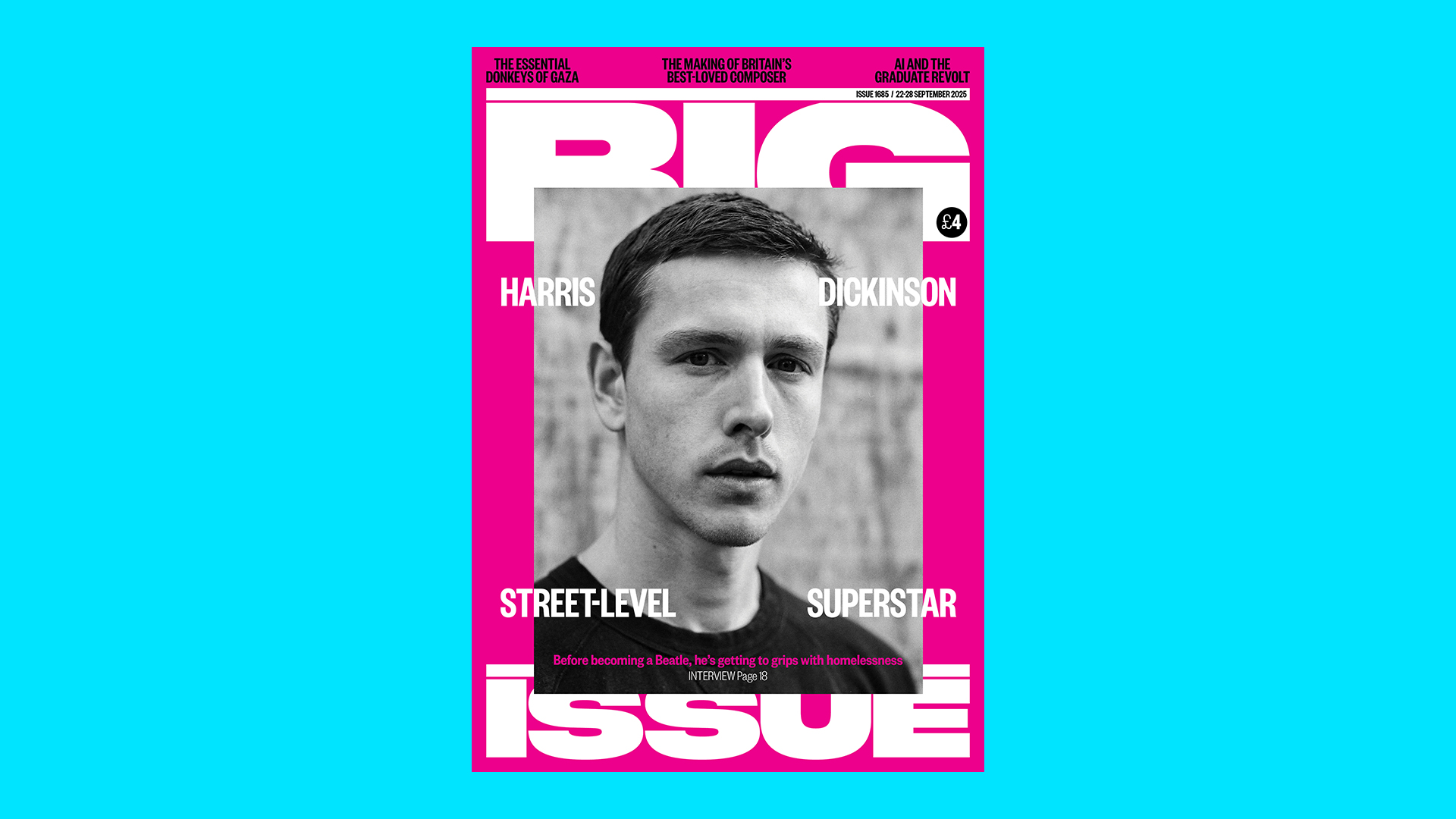 Inside the Big Issue: Harris Dickinson is a street-level superstar ...