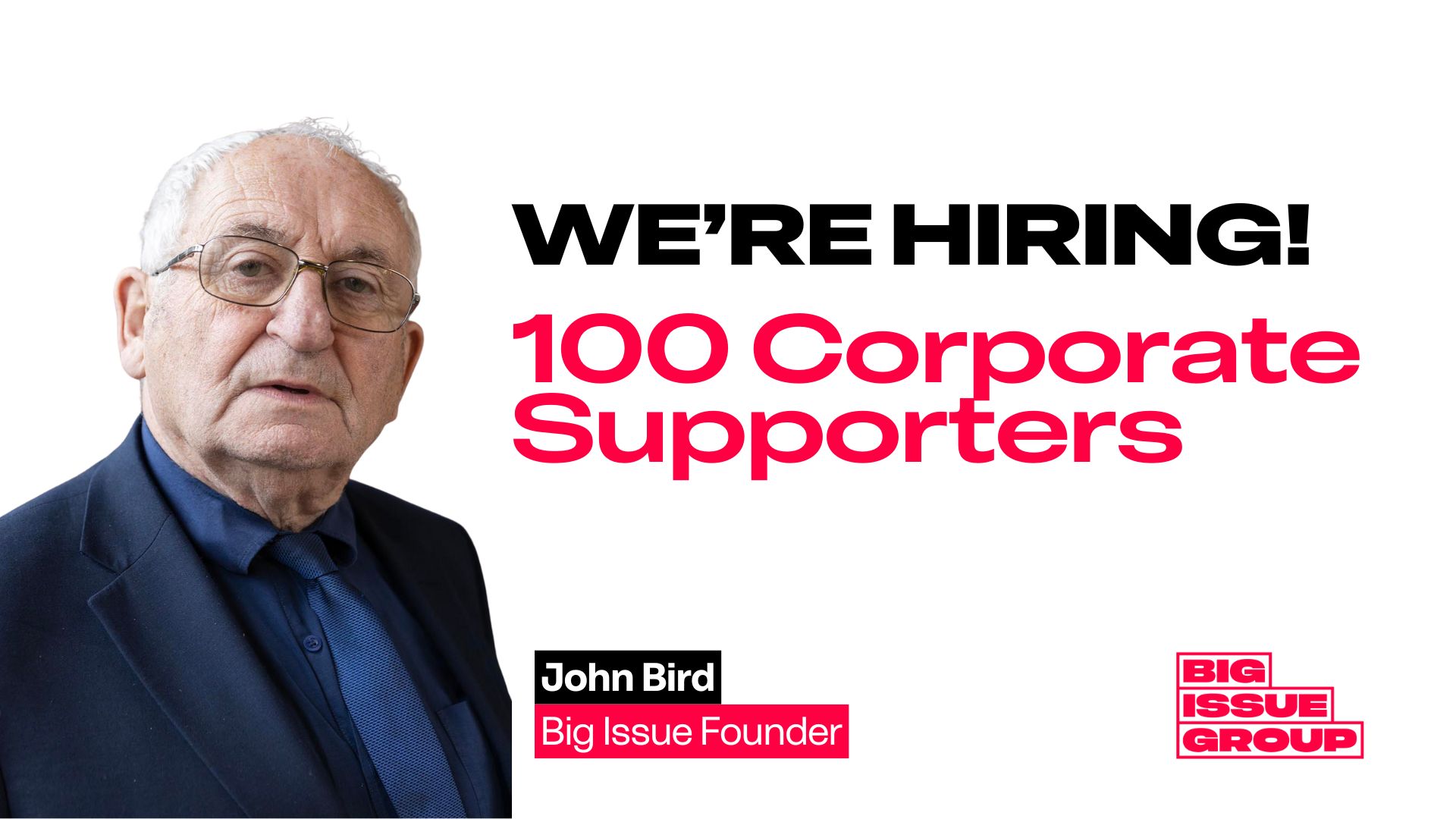 Join the BIG 100 today! - Big Issue