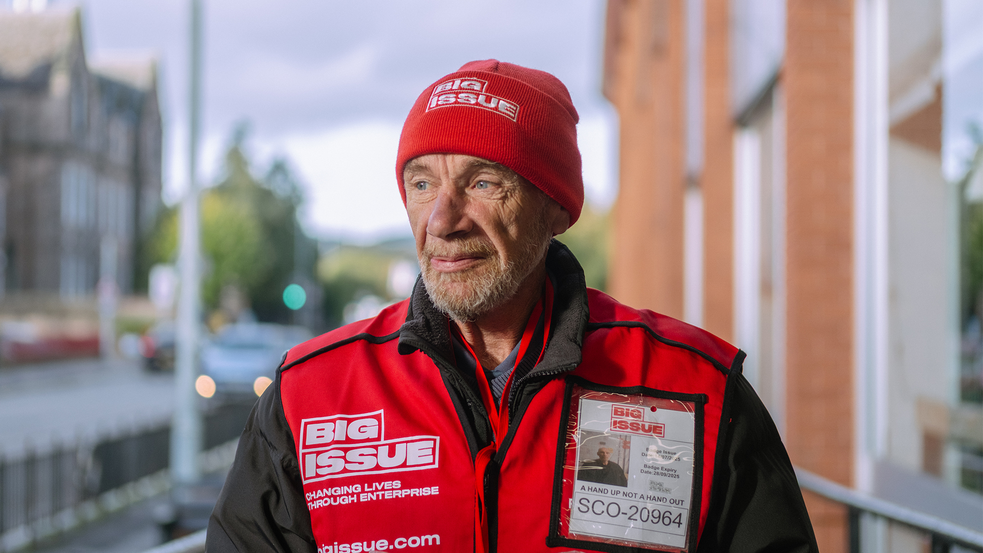 Grant Elder, Waitrose, Comely Bank, Edinburgh - Big Issue