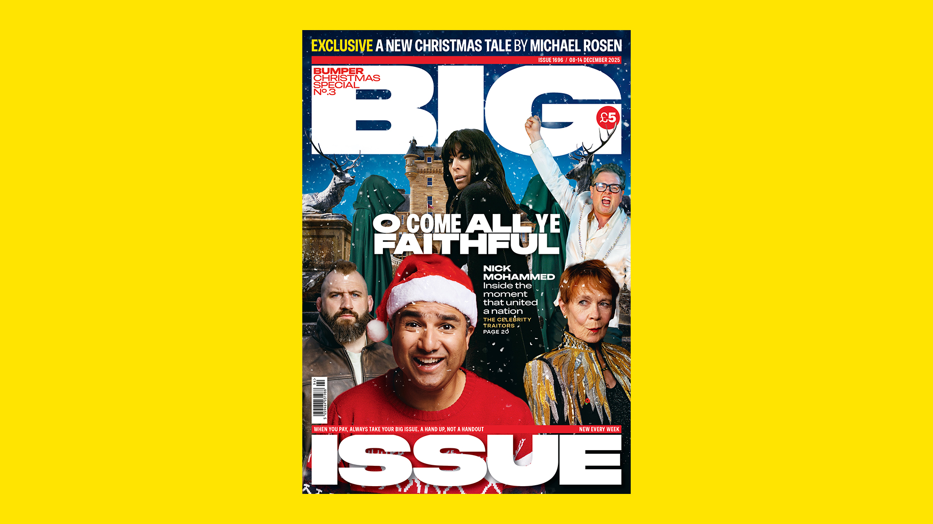 Inside the Big Issue: Celebrity Traitors star Nick Mohammed - Big Issue