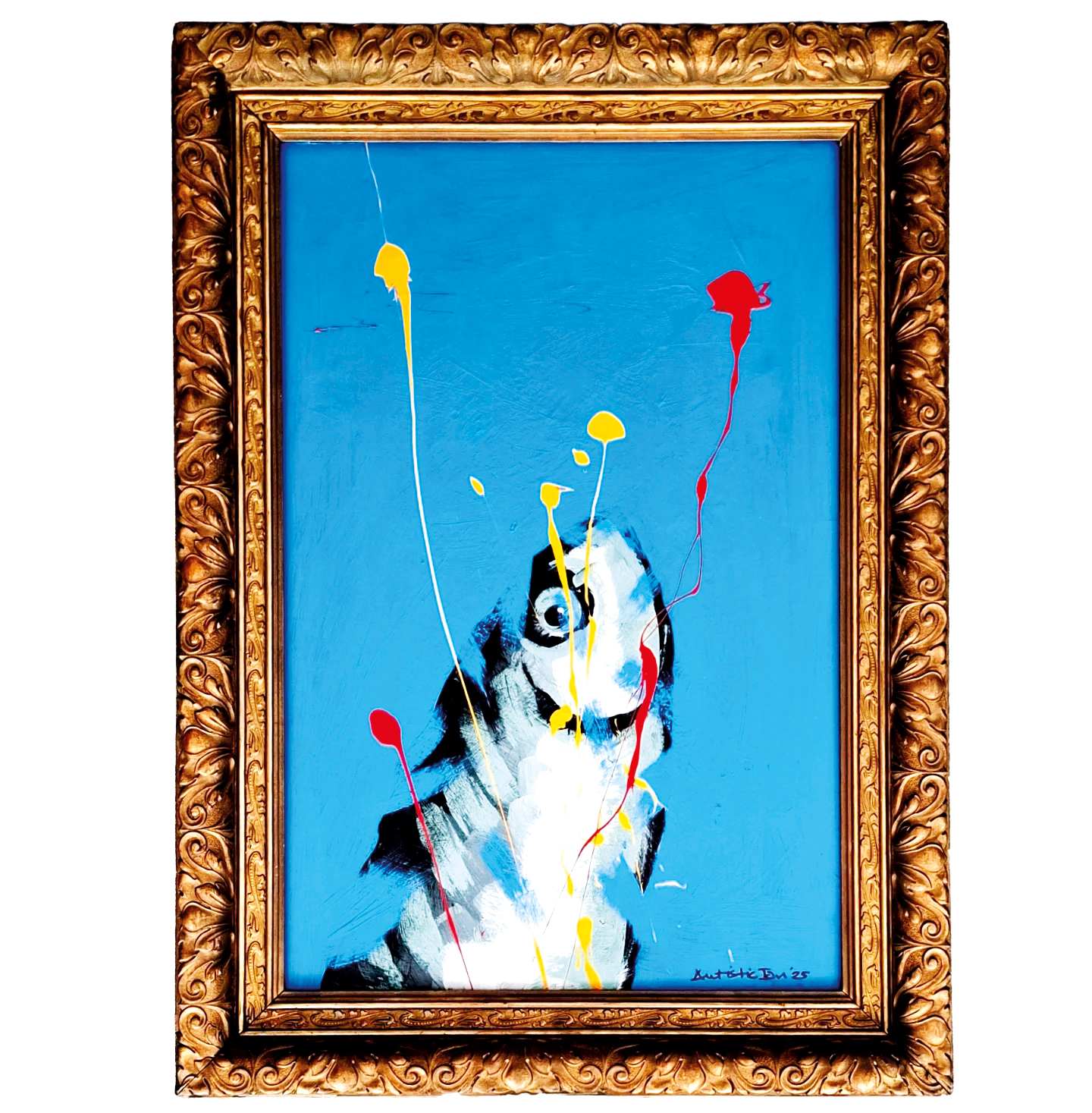 Meet Autistic Ian, who's rebuilding his life one brushstroke at a time ...