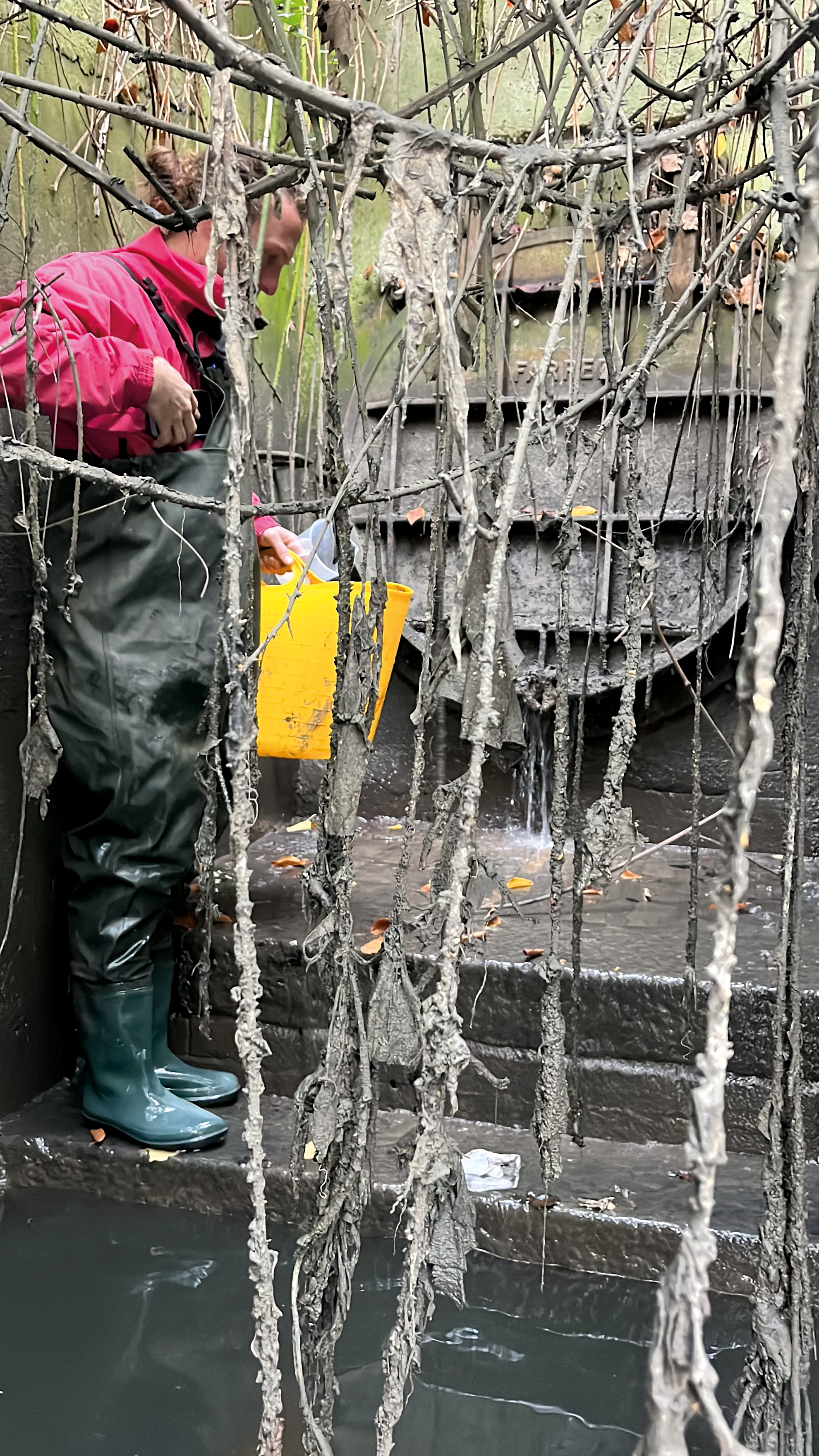 Why I waded through a river of raw sewage